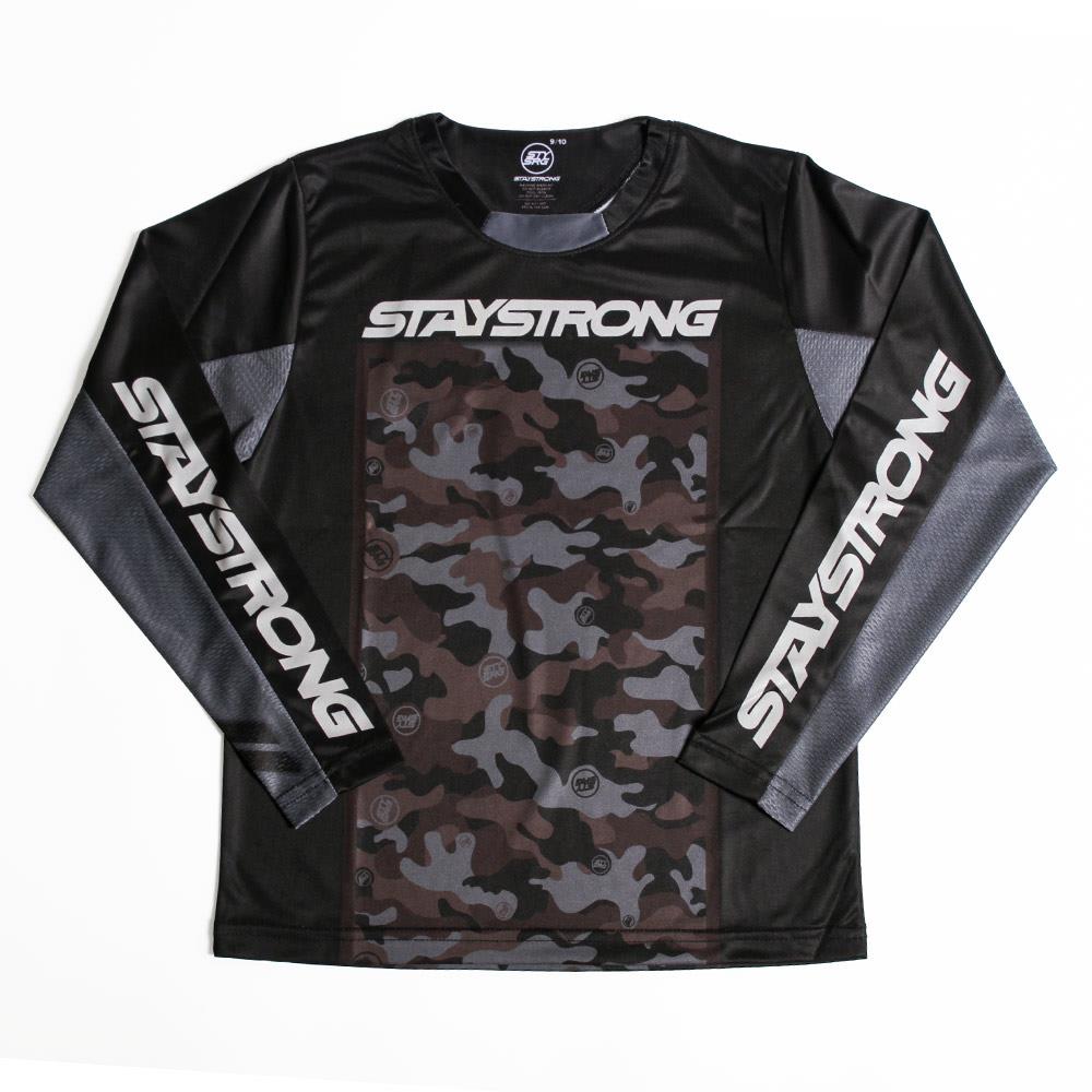 Stay Strong Custom Camo Youth Race Jersey - Camo – Source BMX - EU