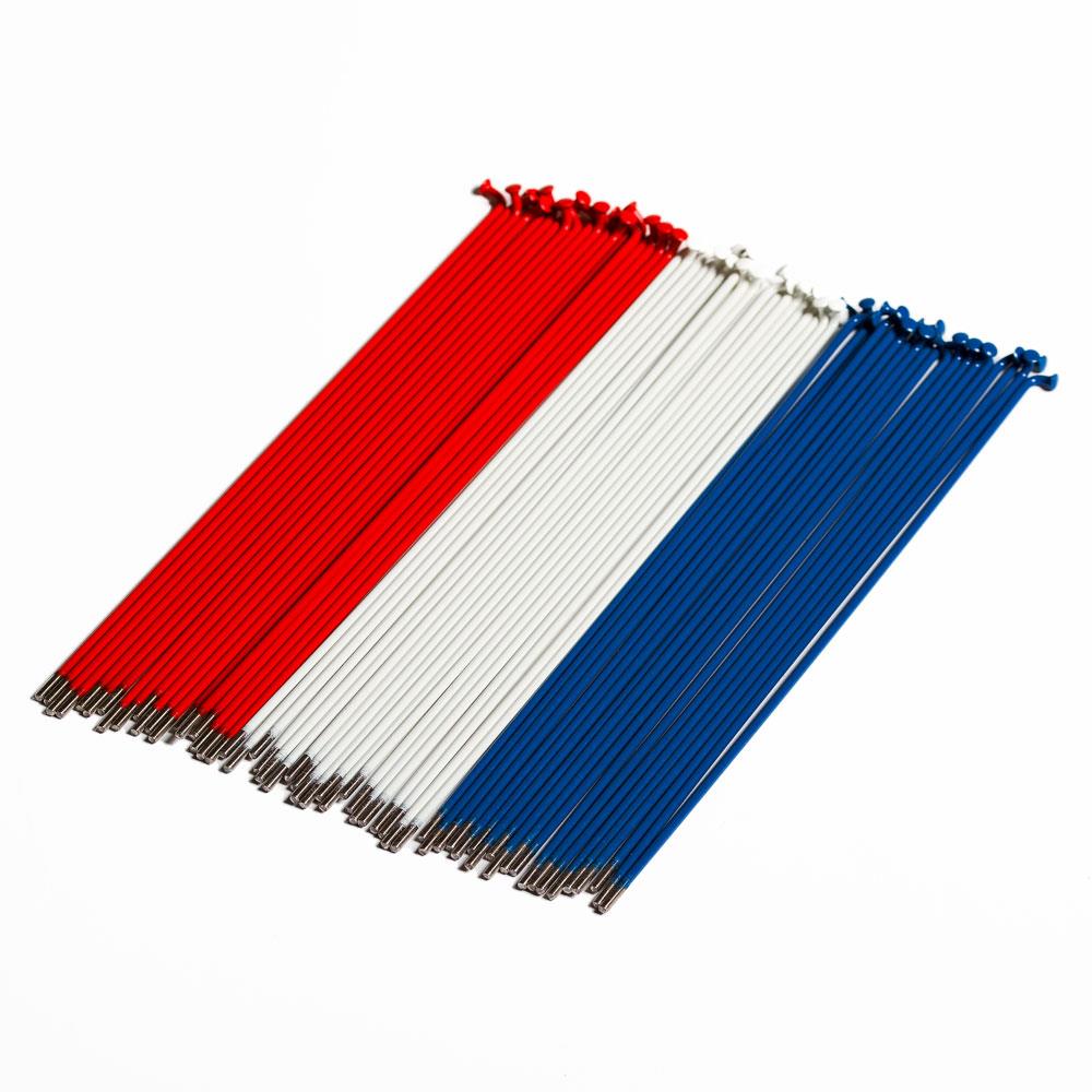 Source Stainless Spokes (60 Pack) - Red/White/Blue – Source BMX - EU