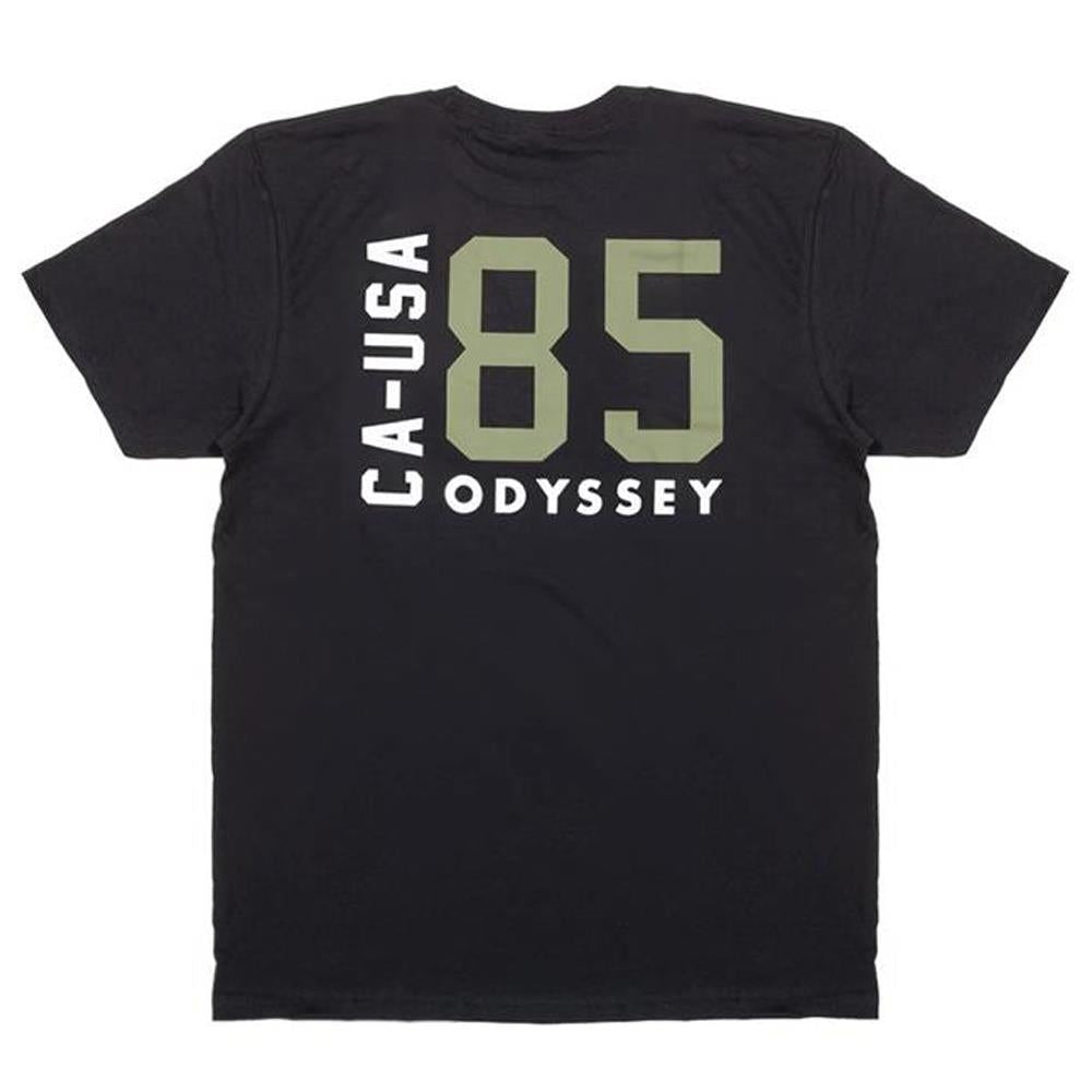 Odyssey Import T-Shirt - Black With Olive Ink – Source BMX - EU