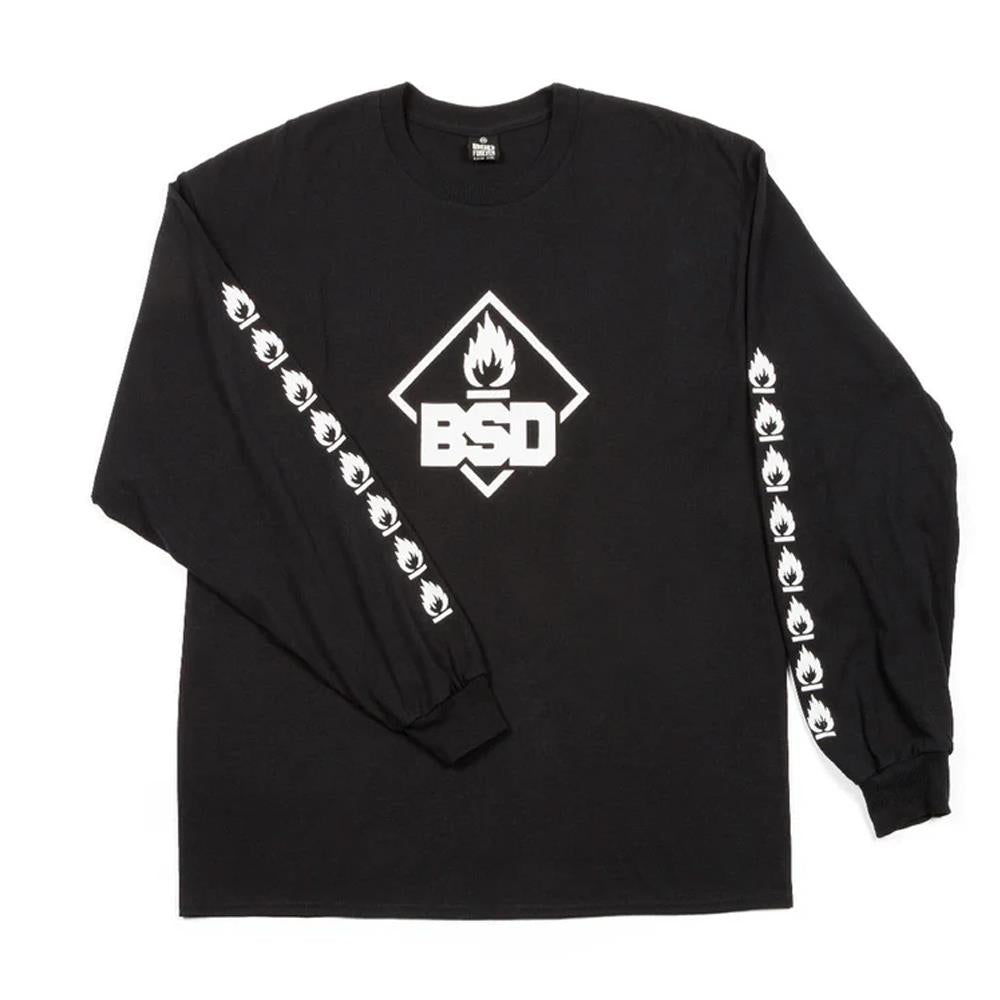 BSD Roastin Long Sleeve T-shirt - Black – Source BMX - EU