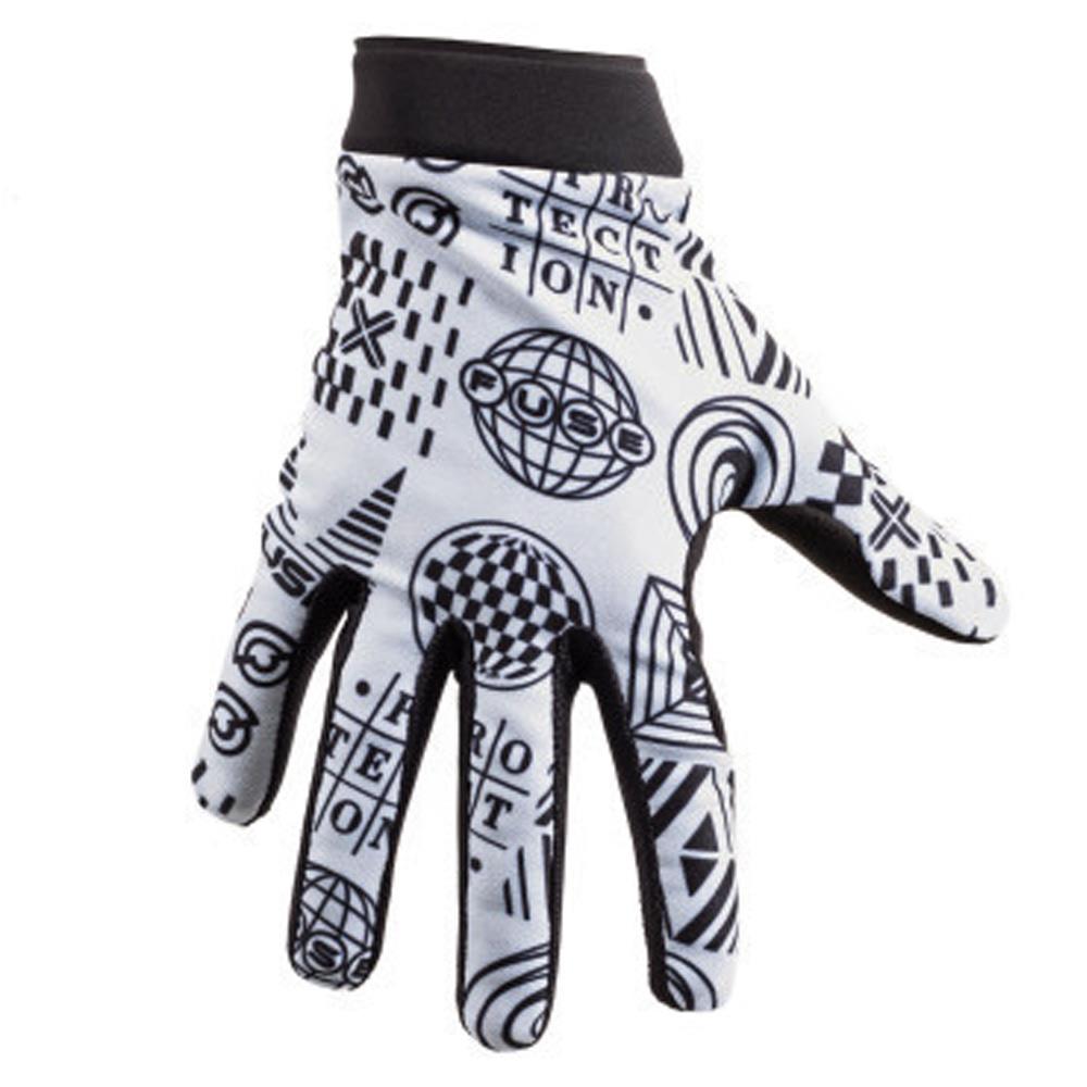 Fuse Omega Global Gloves - Matt Grey/Silver – Source BMX - EU